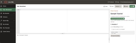 Oracle Live Sql The Complete Guide Database Star Home