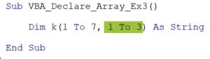 Vba Declare Array Excel Step By Step Examples How To Use