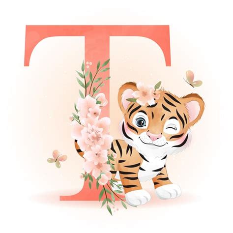 ببر کوچولو ناز بامزه کارتونی طرح تصویرسازی لایه باز وکتور عکس با کیفیت و وکتور لایه باز پارس