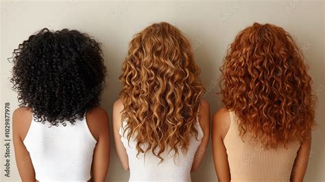 Gallery Displaying Different Curly Hair Types Before And After Honey Treatment Showing The