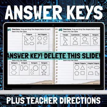 DIGITAL Classifying Types Of Polygons Interactive Lesson For Google Classroom