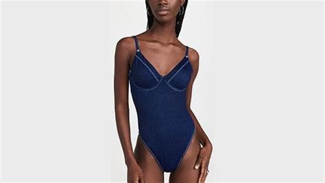 Turn Your One Piece Bathing Suit Into A Bodysuit This Fall