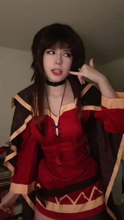 Megumin De Konosuba Cosplay Y Edición Tiktok