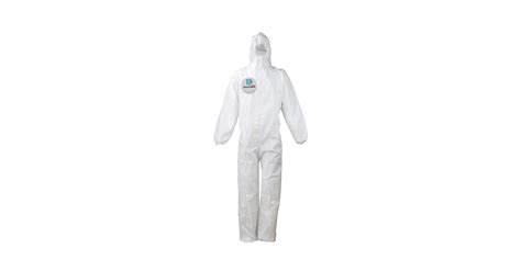 Medical Ppe Chemical Protective Hooded Disposable Coveralls