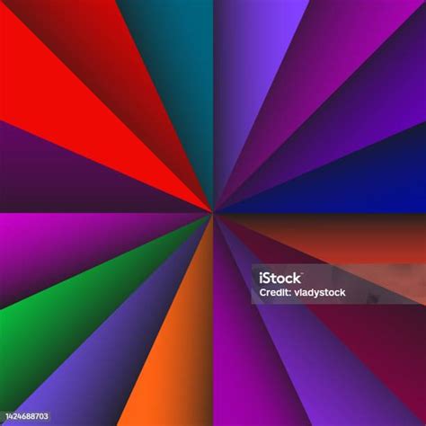 디자인을위한 삼각형의 다채로운 배경 무지개의 모든 색깔 0명에 대한 스톡 벡터 아트 및 기타 이미지 0명 가리기 개선 Istock