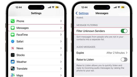 How To Filter Spam And Unknown Senders In Messages Guidantech