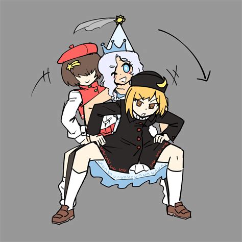 Lunasa Prismriver Merlin Prismriver And Lyrica Prismriver Touhou And 1 More Drawn By