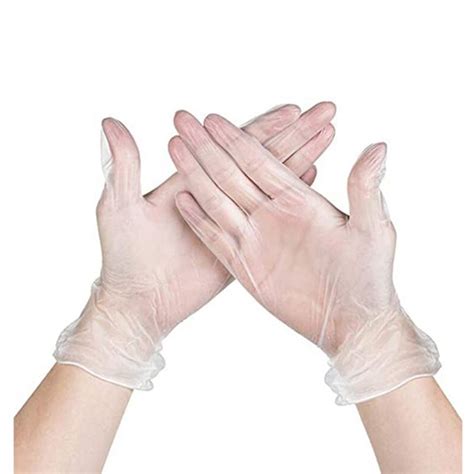 Disposable Vinyl Pvc Exam Gloves