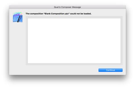 How To Get Quartz Composer Working On Macos High Sierra Ask Different