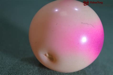 Купить Игрушка елочная стеклянная Персик фрукт 2 Стекло СССР цены фото описание