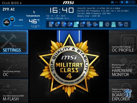 Msi Z97i Ac Intel Z97 Mini Itx Motherboard Review