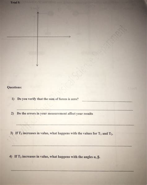 Solved Forces In Equilibrium Lab Objective Babes Will Chegg Com