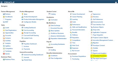 Oracle Applications Blog How To Cancel Scheduled Process In Oracle Fusion