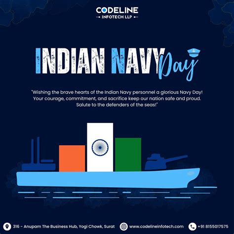 Codeline Infotech Llp On Linkedin Indiannavyday Prideoftheocean