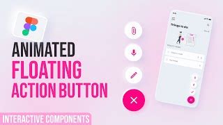 Floating Action Button FAB Figma Interactive Compon Doovi