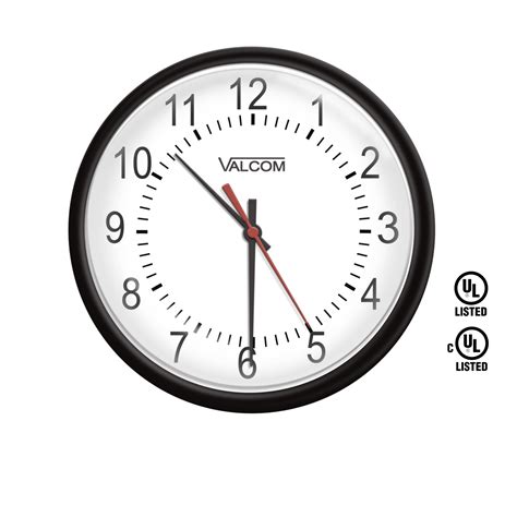 Ip Poe Analog Clock 16 Inch Vea16a Valcom