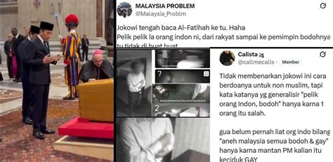 Indonesians Hit Back With Gay Sex Photos After Malaysians Mock Jokowis Prayer For Pope