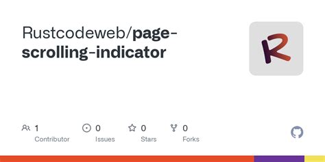 Github Rustcodewebpage Scrolling Indicator
