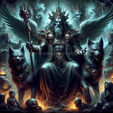 Hades Download Digital Art Instant Downloadable Wallpaper