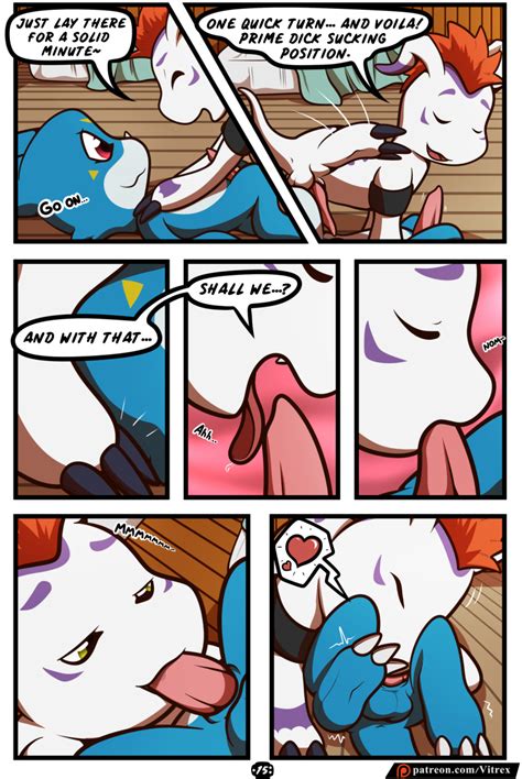 Rule 34 Balls Blue Body Claws Comic Dialogue Digimon Digimon Species Digital Media Artwork