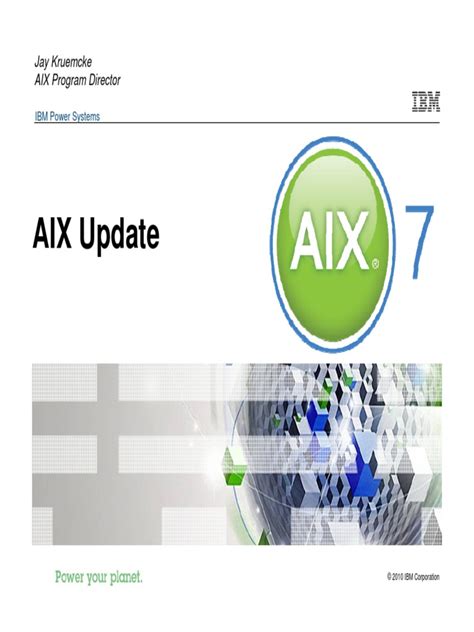 aix 7 virtual user group august 2010 pdf computer cluster operating system