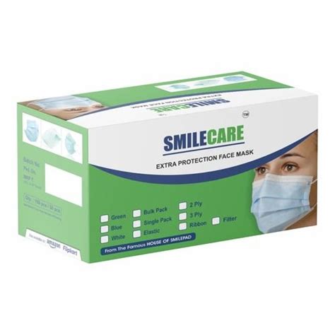 White Surgical Mask With Melt Blown Filter At Best Price In Pune Smilepad Hygiene India