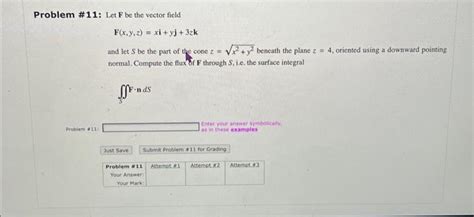 Solved Problem Let F Be The Vector Ficld Chegg