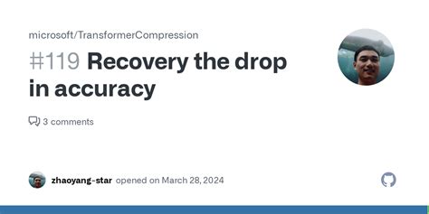Recovery The Drop In Accuracy Issue 119 Microsoft