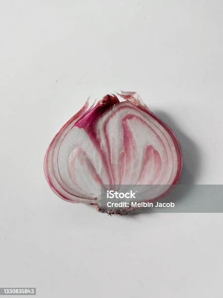 흰색 배경에 고립 된 양파 슬라이스 양파 Hd 이미지 양파 단면 하이 앵글에 대한 스톡 사진 및 기타 이미지 하이 앵글 양파 링 0명 Istock