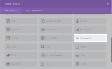 Divi Plugin Highlight Divi Accordion