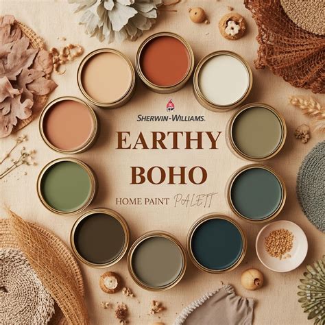 Bohemian Earth Palette Etsy