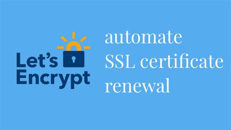 App Dev Academy Let S Encrypt SSL Certificates Renewal Automation