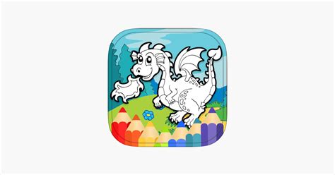 ‎app Store에서 제공하는 드래곤 공룡 색칠 공부 Hd
