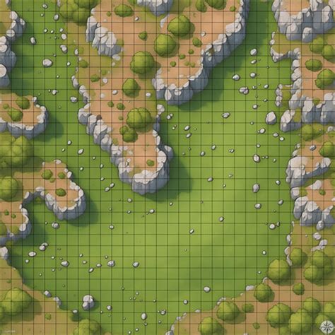 Grassland Dandd Maps Free Ttrgp Battle Maps Mistcharter Maps