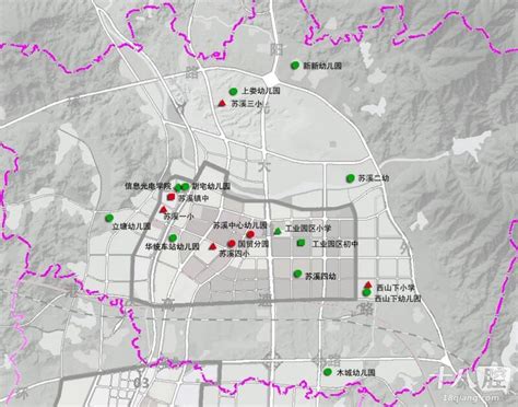 苏溪镇地图 苏溪镇苏福路 义乌市苏溪镇 大山谷图库