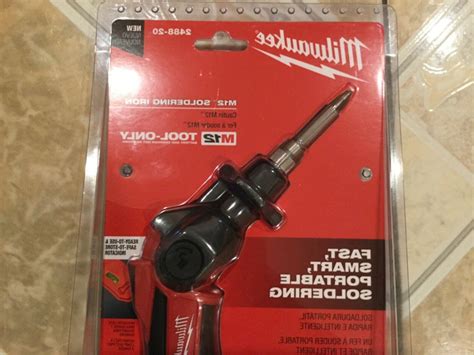 Milwaukee 2488 20 M12 Pointed Chisel Tip Soldering Ir