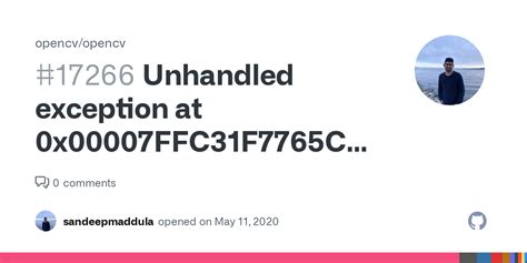 Unhandled Exception At 0x00007ffc31f7765c Ucrtbaseddll In Ttccam