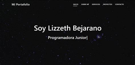 Github Lizzbejarano02portafolio Servicios Desarrollo Portafolio Web Con Lenguajes Html