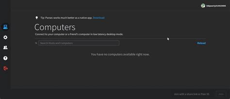 My Computer Doesnt Appear On The Parsec Computer List Using The Web App Btw Rcloudygamer