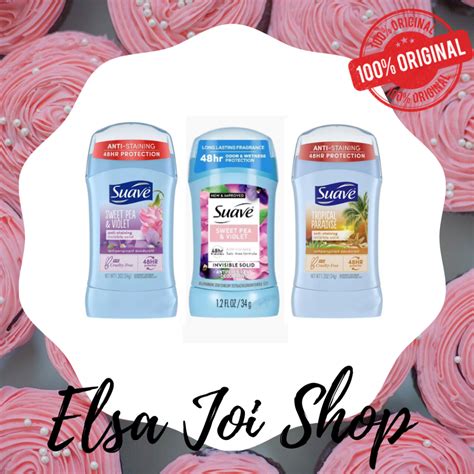 Jual Suave Invisible Solid Deodorant 34 Gr Shopee Indonesia