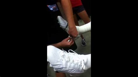 Throwing A Cleat Football At Zara Morrill Blog