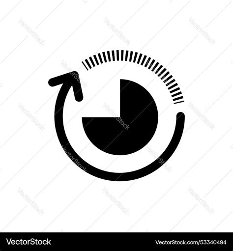 Less Time Icon Set Reduce Clock Hourglass And Low Vector Image