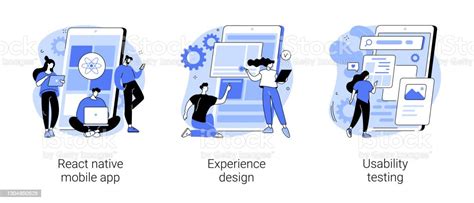 모바일 앱 개발 프로세스 추상적 개념 벡터 일러스트레이션 개발에 대한 스톡 벡터 아트 및 기타 이미지 개발 휴대폰 앱