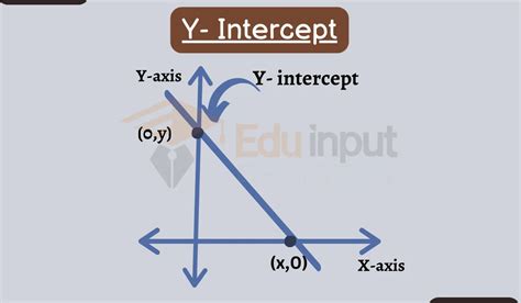 Y Intercept In Mathematics