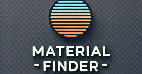 Material Finder Gui Tools Unity Asset Store