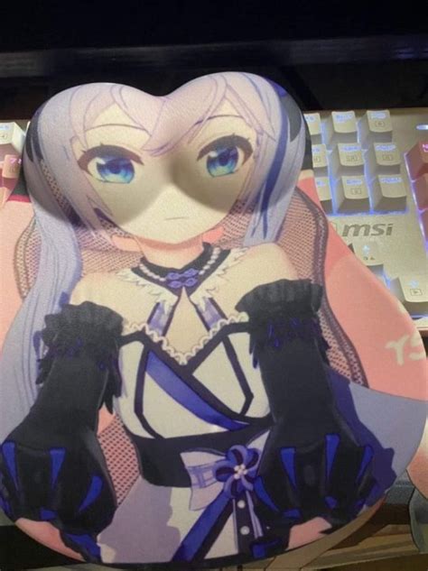 A Soul Ava Oppai Mousepad Manufacturing Error Oppai Mouse Pads Know Your Meme