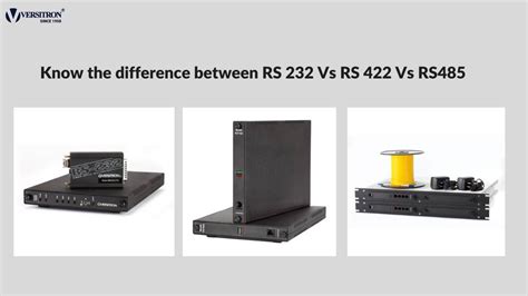 Know The Difference Between RS 232 Vs RS 422 Vs RS485 By Versitron Inc Issuu