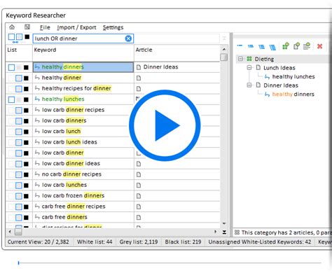 Keyword Researcher Long Tail Keywords Generator SEO Organizer Tool