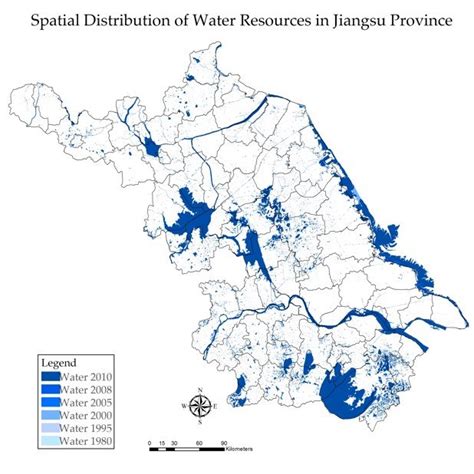 Water Resources And Arable Land In Jiangsu Province A Spatial
