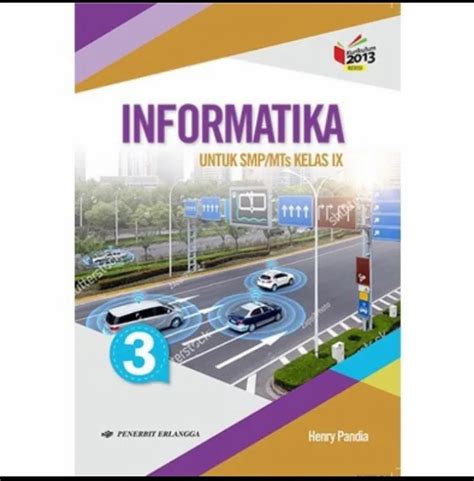 Buku Informatika Kelas 9 Smp Erlangga K13 Revisi Lazada Indonesia